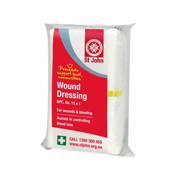 Wound Dressing No.13 – St John Ambulance Victoria